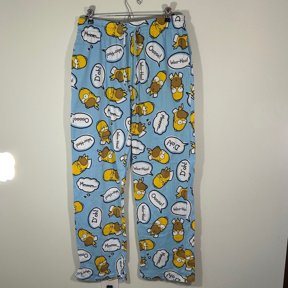 Simpsons | Pants | The Simpsons Homer Simpson Woohoo Pajama Pants Mens ...